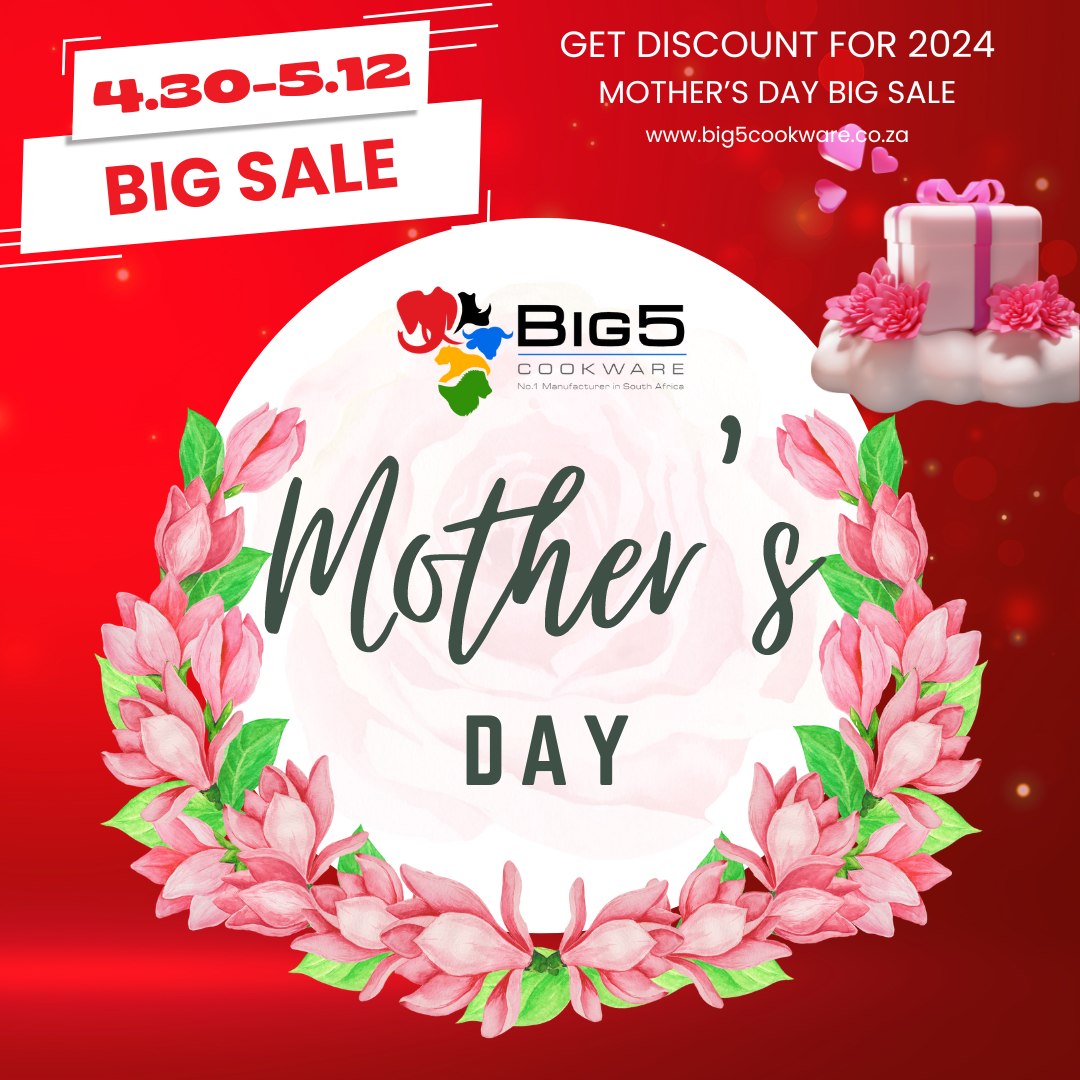 🌟 Big5 Cookware 2024 Mother's Day Sale is Here! 🎉 – Big5 Cookware ...