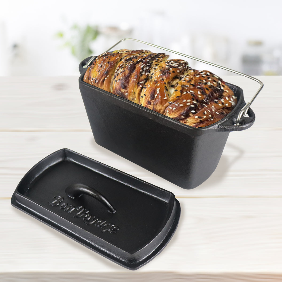 Bon Voyage Cast Iron Bread Pot – Big5 Cookware Factory Shop
