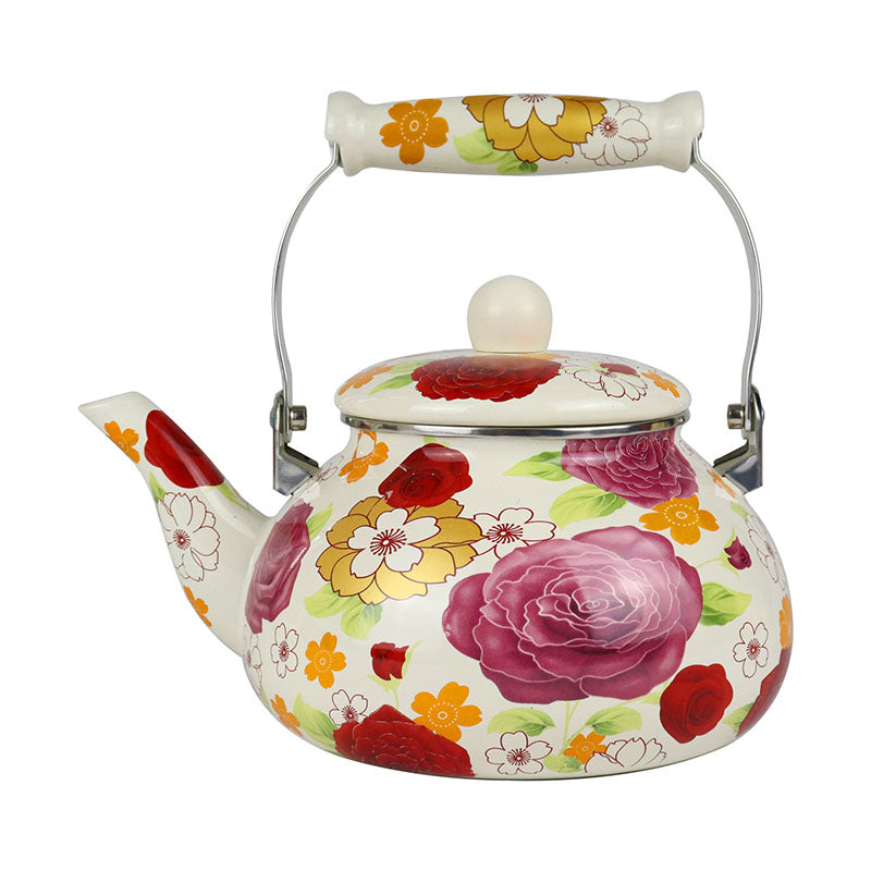 Agate Royal Enamel Tea Pot 2.5LT Chloris – Big5 Cookware Factory Shop