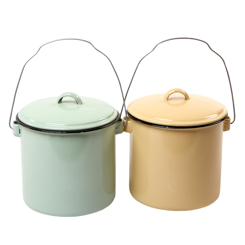 New World Enamel Billy Can Plain/Decorated – Big5 Cookware Factory Shop