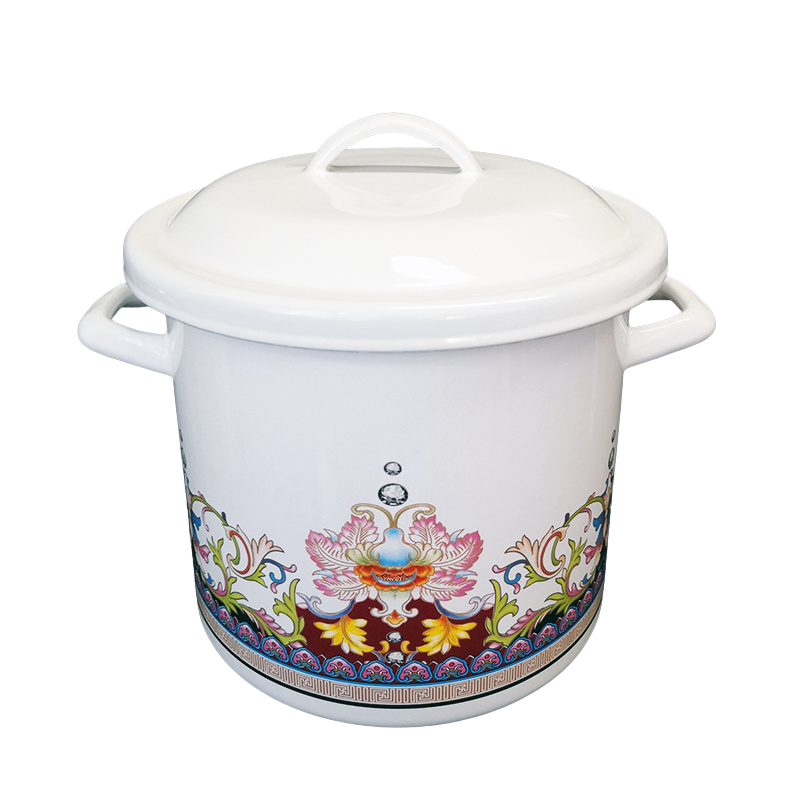 Lovely Enamel Pots reds vintage style – Big5 Cookware Factory Shop