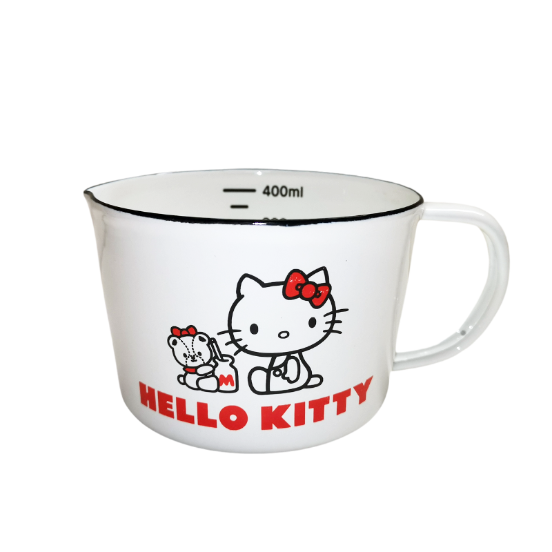 Hello Kitty Enamel Measuring Cup – Big5 Cookware Factory Shop