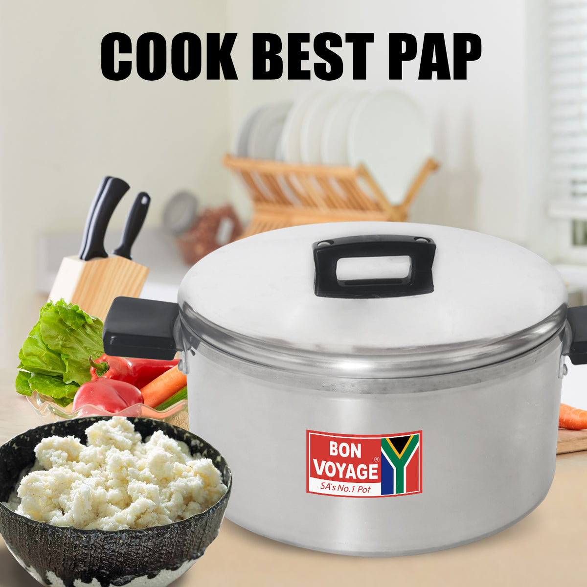 Bon Voyage NW7 10PC Pots Set with Bakelite Handles saucepan stockpot ...